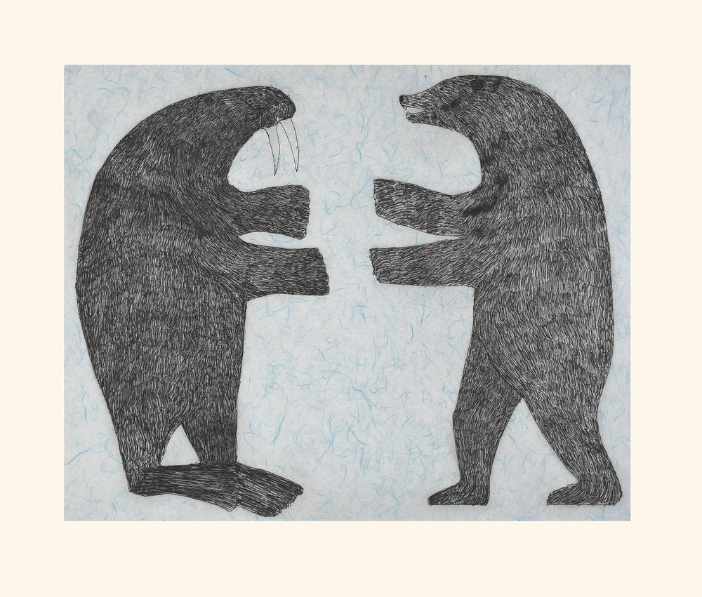 Inuit Art Prints from Cape Dorset, stonecut prints and lithographs ...