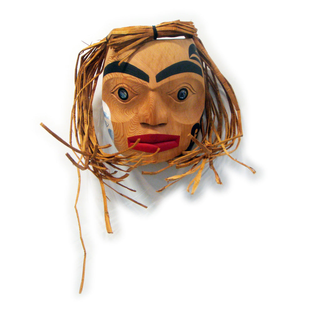 Pacific Northwest Coast Art by Gerry Sheena, masque salish, salish mask ...