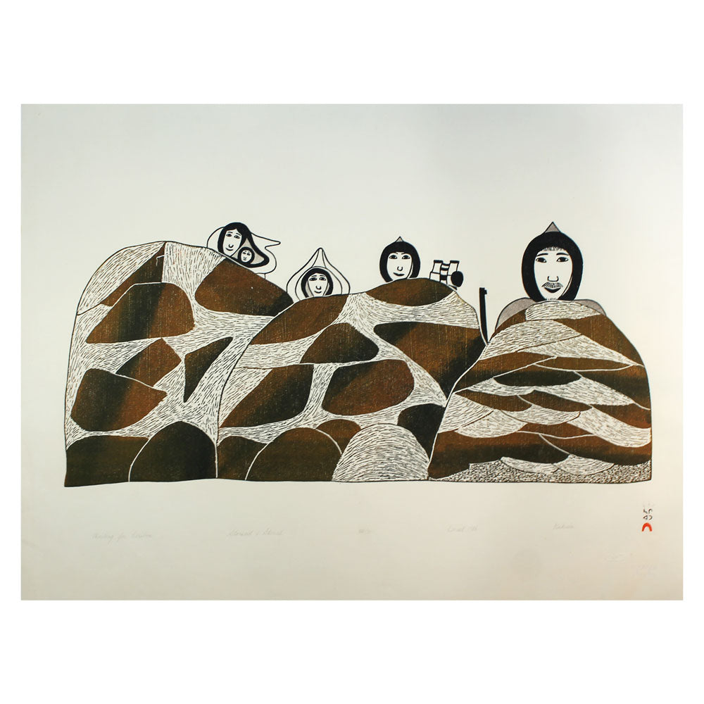 Inuit Art Prints from Cape Dorset, stonecut prints and lithographs ...