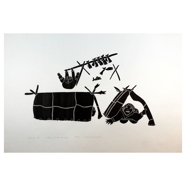 Fine inuit art from the 80's by the best inuit artist Tagged "Holman ...