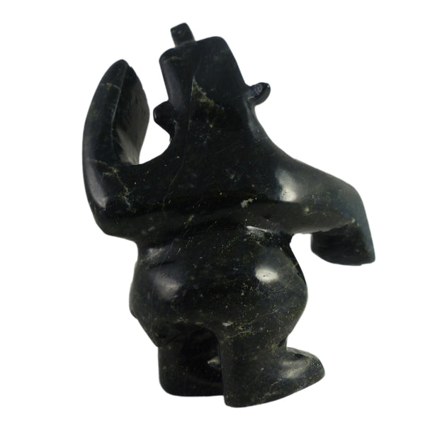 Inuit carving by Moe Pootoogoo, sculpture inuit, inuit carving, Cape ...