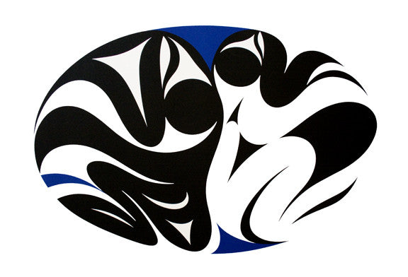 Pacific Northwest Coast Art by Susan Point, estampe salish, salish ...